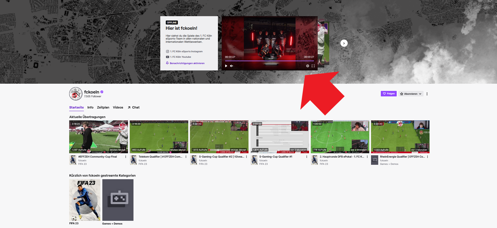Twitch-Vereinskonto einrichten